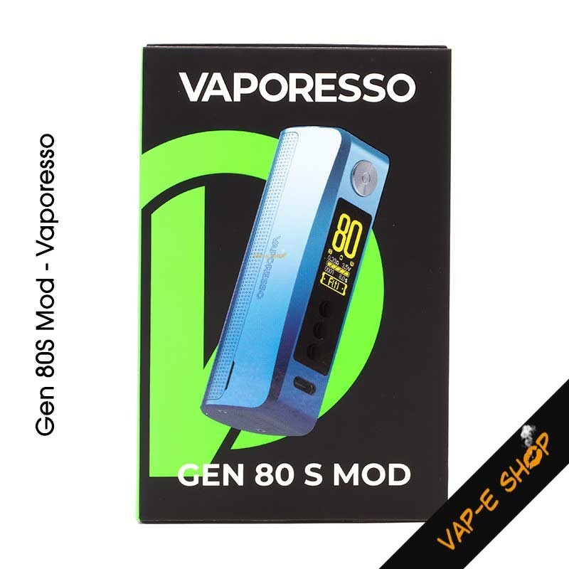 Box Gen 80S Mod Vaporesso - Cigarette électronique pas cher à Genève