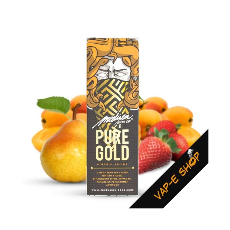 Pure Gold - The Medusa Juice - E liquide Malaisien